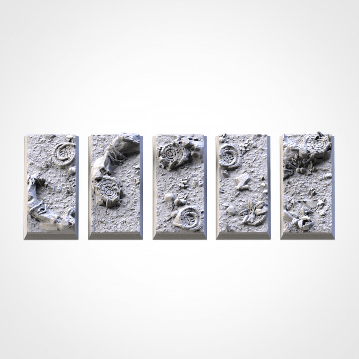 3D Printable Forest Bases (Square) by Txarli Factory