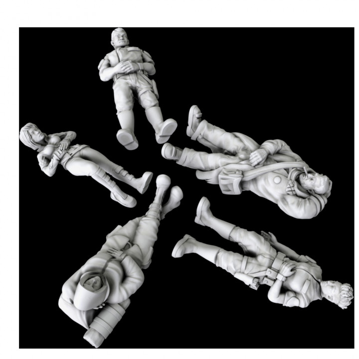 3D Printable Scout Crew Pack by 2nd Dynasty