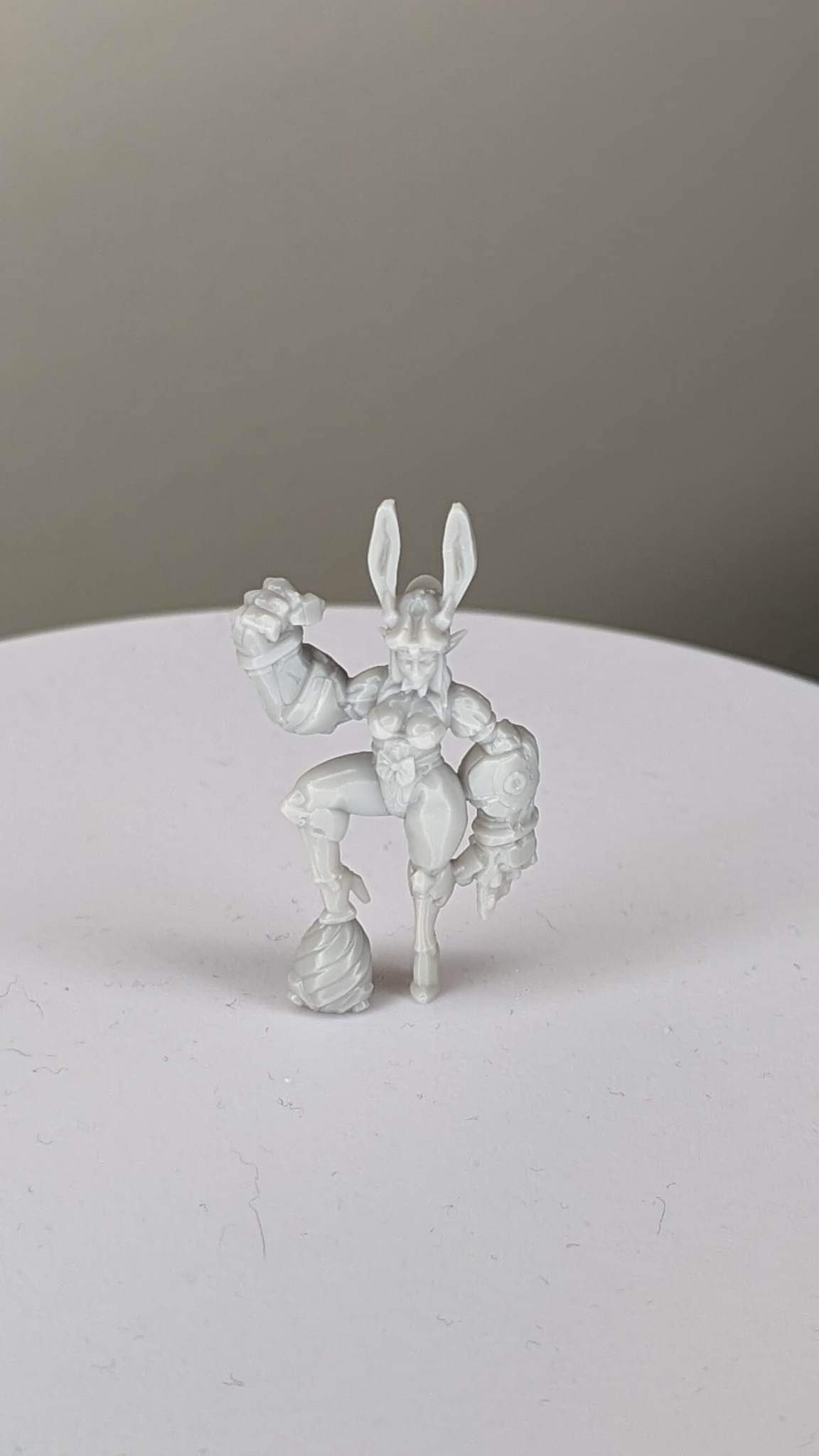 3D Printable Mecha Elf Bunny by Gaz Minis