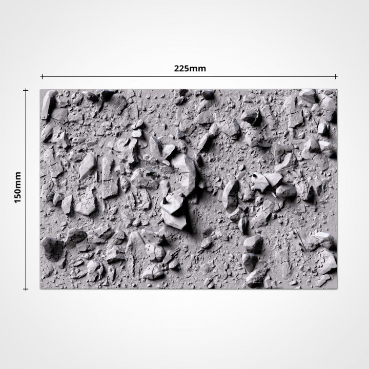 3D Printable Chaos Hell Bases (Square) by Txarli Factory