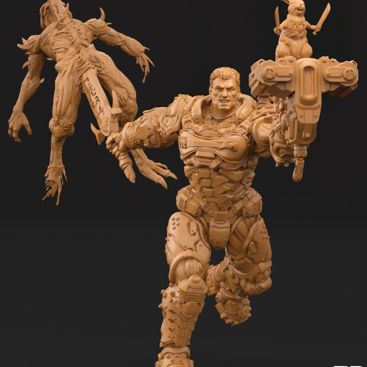 3D Printable Monster Mech Pack by 3DArtGuy