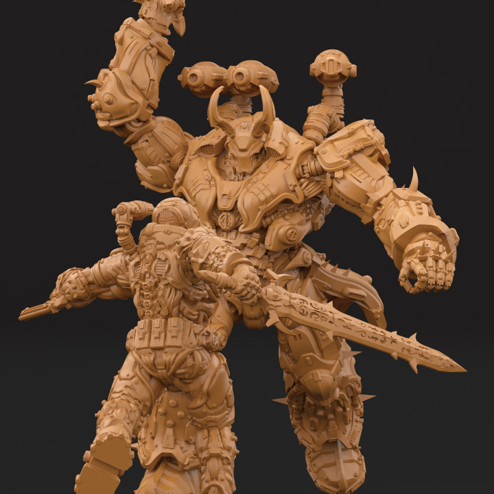 3D Printable Monster Mech Pack by 3DArtGuy