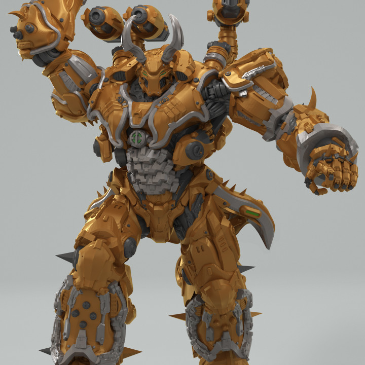 3D Printable Monster Mech Pack by 3DArtGuy