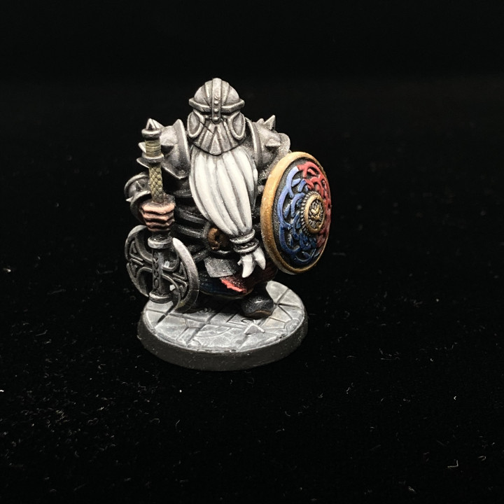 3D Print of Dwarf Iron Guards by Asiou