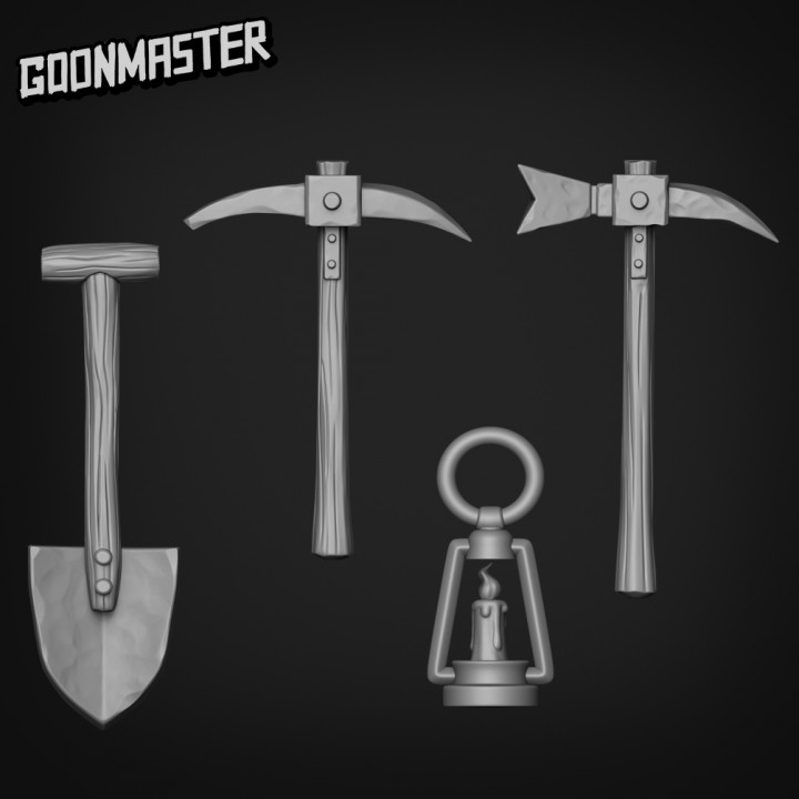 3D Printable Bits Box 19 by Goon Master