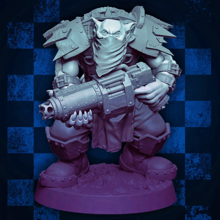 3D Printable MrModulork's Rifle Orc Lads - Modular Kit A by MrModulork