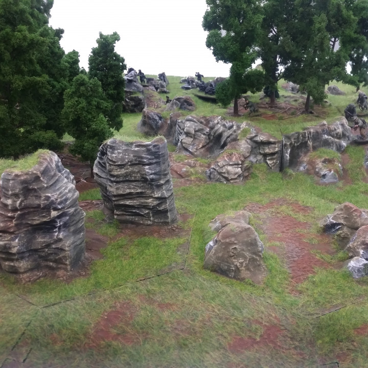 3D Printable Modular gaming board by Jörg Cappel