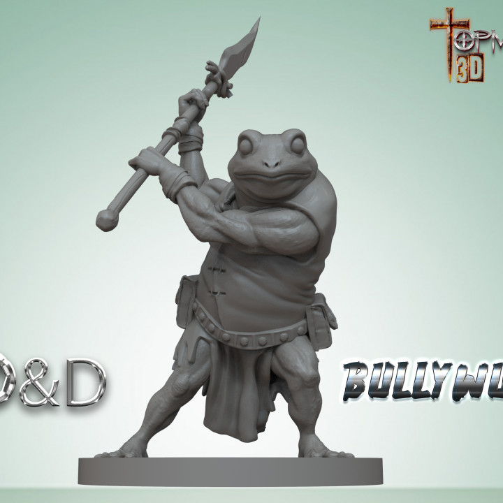3D Printable BULLYWUG PARA D&D by Ignacio Berbel Garcia