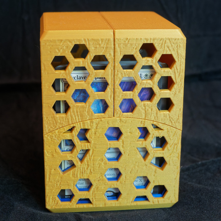 3D Printable 'See-Through' Commander Geared Deck Box with Magnetic ...