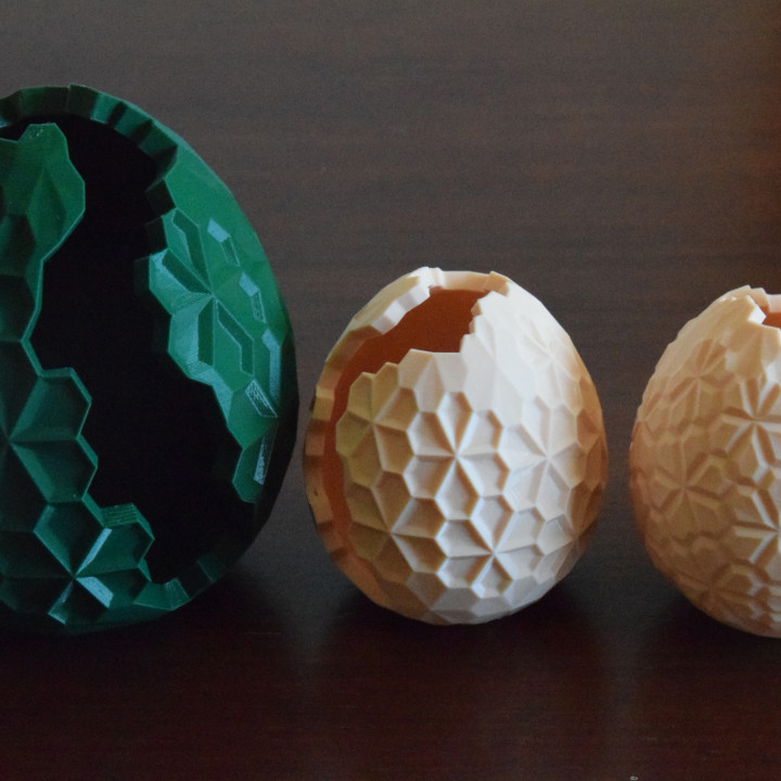 3D Printable Vernal Egg (Easter Egg - floret pentagonal tiling) by ...