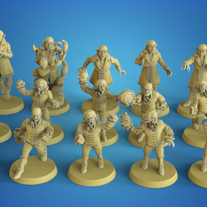 3D Printable Vampire team BB by Calaverd3D