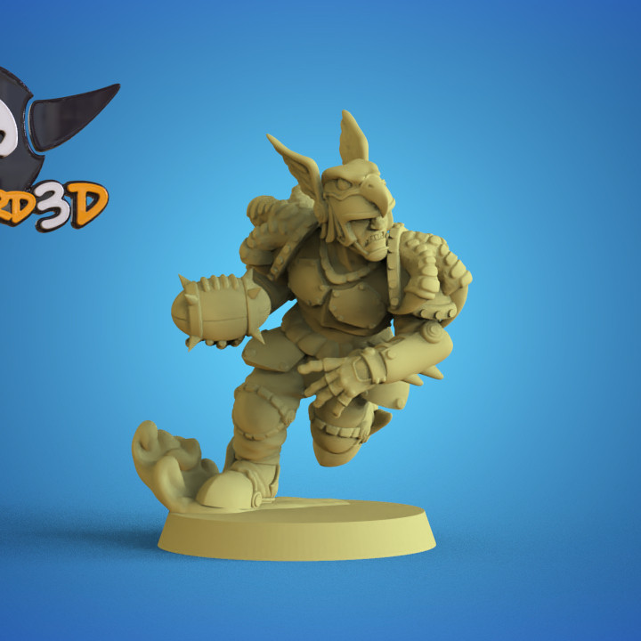 3D Printable Human Starplayer BB by Calaverd3D