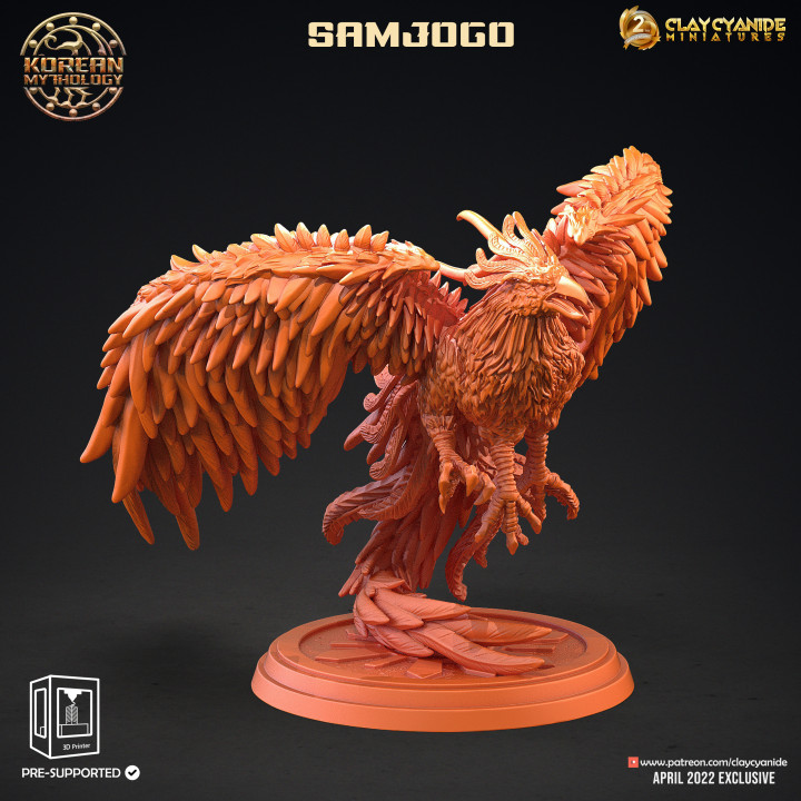 3D Printable Samjogo by Clay Cyanide Miniatures