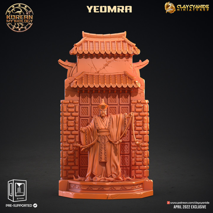 3D Printable Yeomra by Clay Cyanide Miniatures
