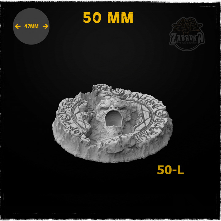 3D Printable Demons of Hell Base Toppers by Zabavka Workshop