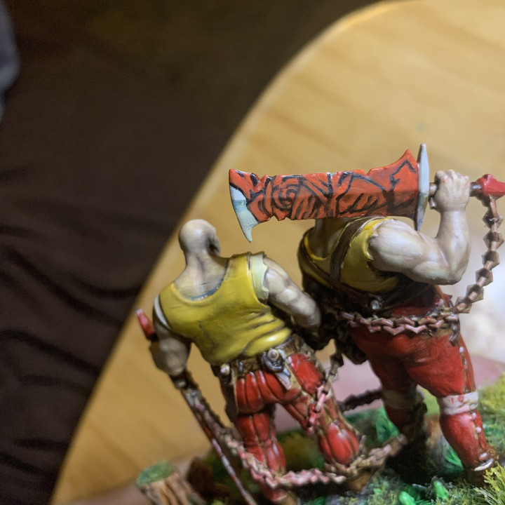 3D Printable Inseparable Twins by Great Grimoire