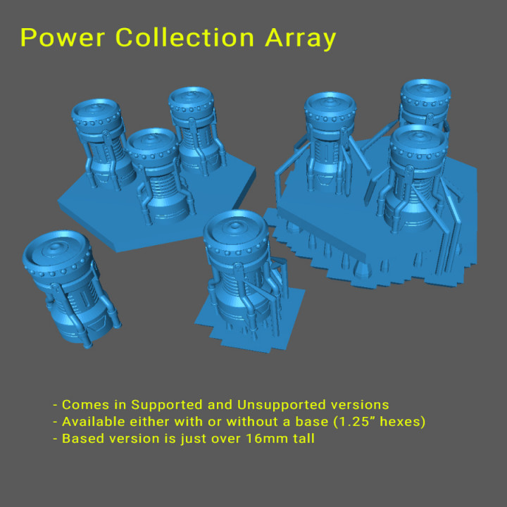3D Printable BattleTech Building Collection 01 by nonPareil Institute