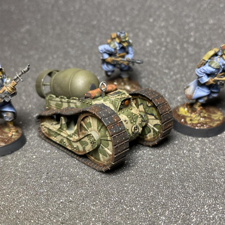 3D Printable Renault Pattern Cyclops - presupported by Tiny Panzer Studio