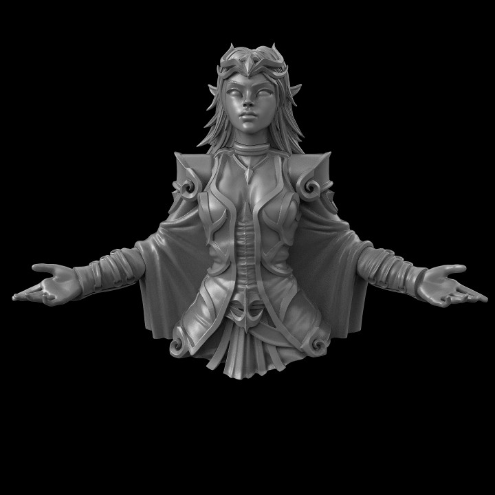 3D Printable Elven Trinity Supreme pack! by Ouroboros Miniatures