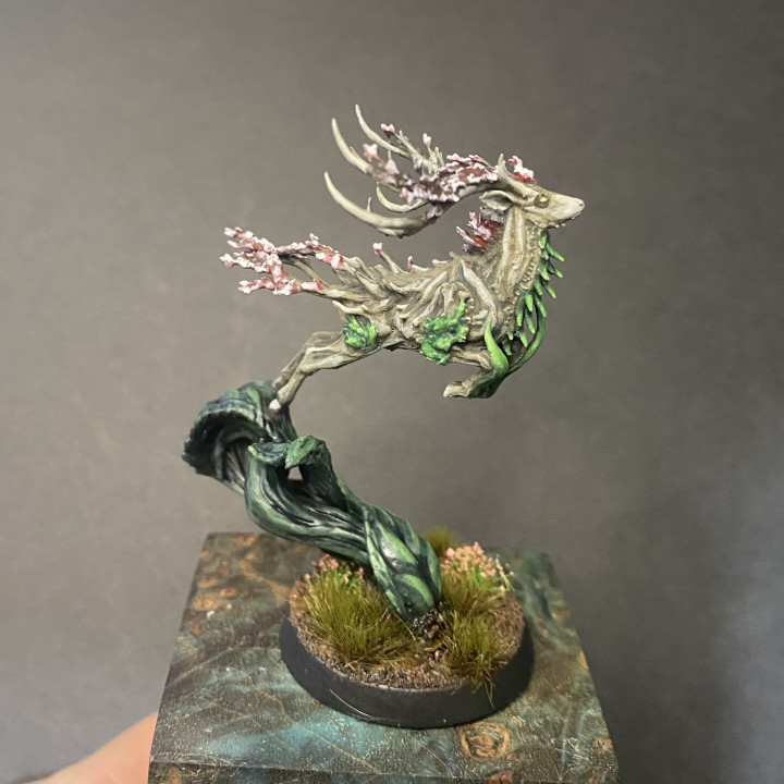 3D Print of Thicket Stag (Pose 01) by MikeMoans