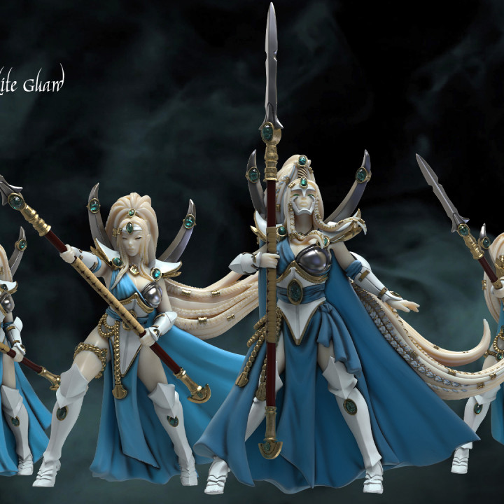3D Printable Eterniels, Queens Elite Guard by Heroes Infinite