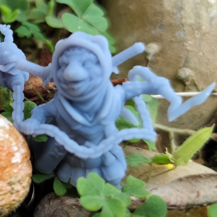 3D Printable (Pre-supported) Weasel Folk Ninja by Naga Minis