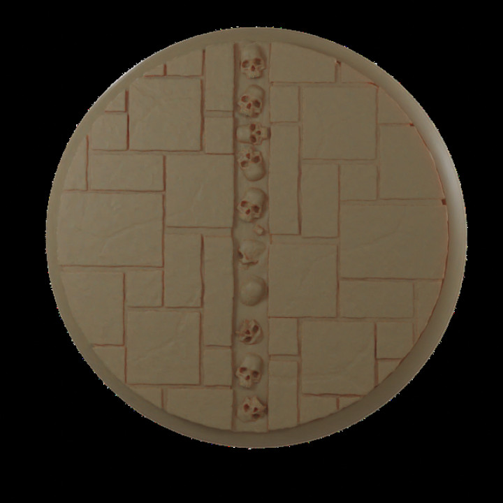 3D Printable Stone Bases by Mythologic Arts