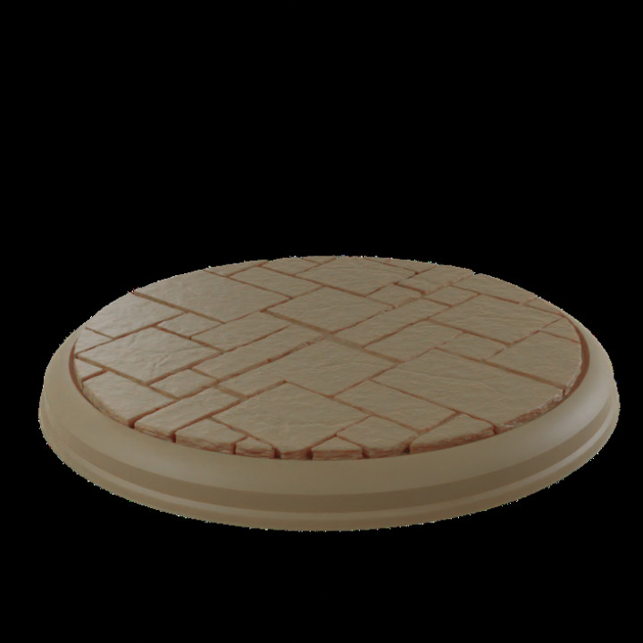 3D Printable Stone Bases by Mythologic Arts