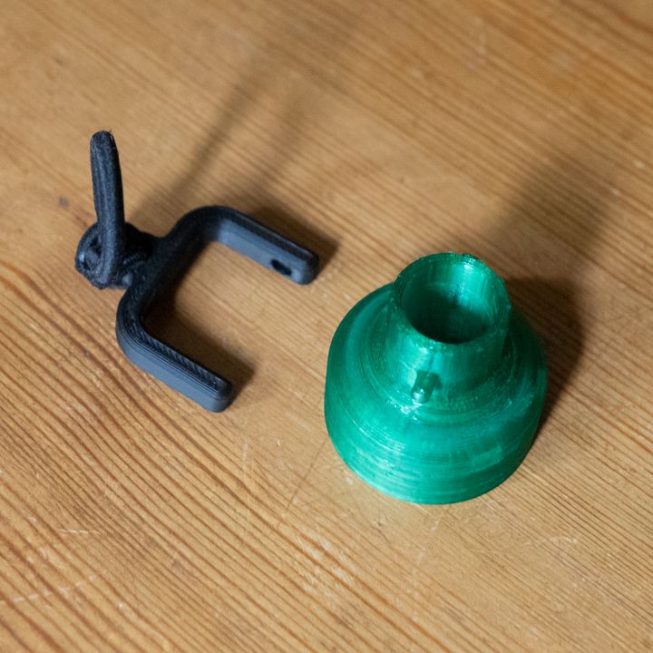 3D Printable Pump Adapter for Duotone Wings and Kites by Juri Munkki
