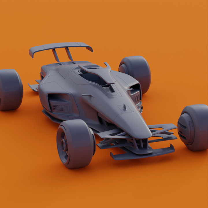 3D Printable Trackmania 2020 Stadium Car by Devon
