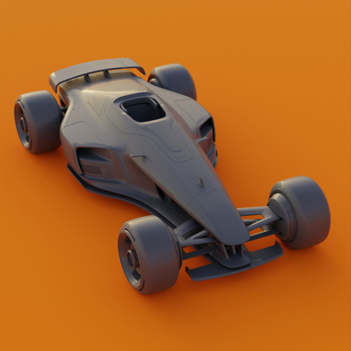 3D Printable Trackmania 2020 Stadium Car by Devon
