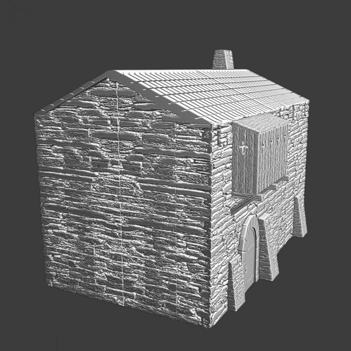 3D Printable Medieval fortified crusader outpost by Northern Crusades ...