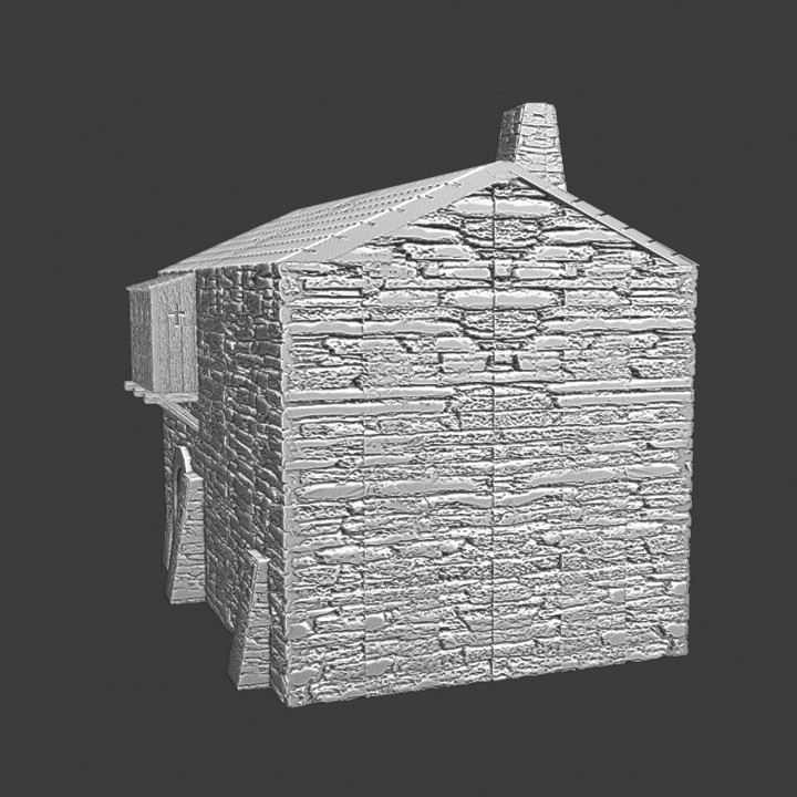 3D Printable Medieval fortified crusader outpost by Northern Crusades ...