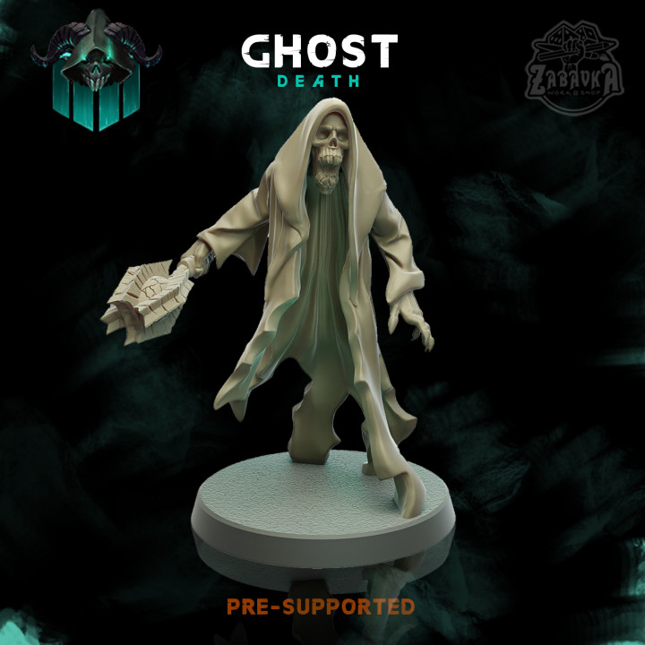 3D Printable Ghost by Zabavka Workshop