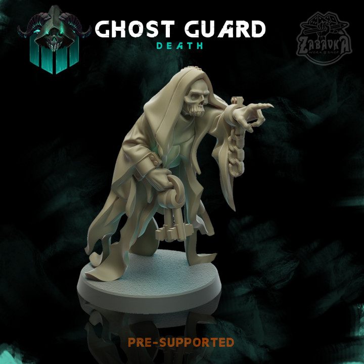 3D Printable Ghost Guard by Zabavka Workshop