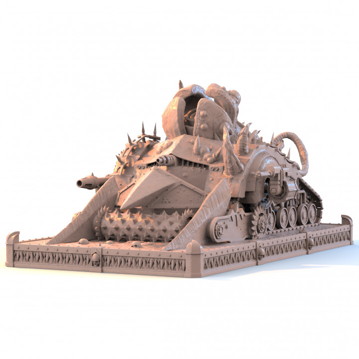 3D Printable CORRUPTED TANK by Alexei Konev