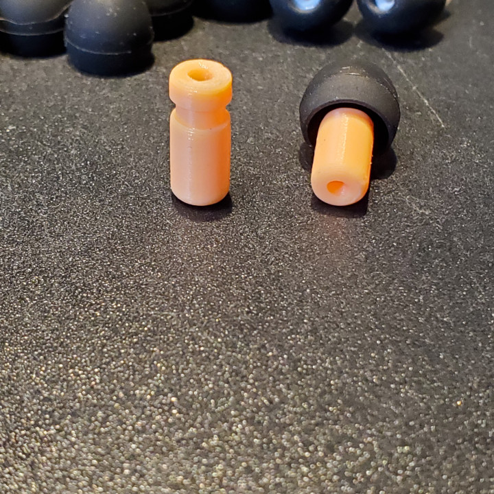 3D Printable Concert earplugs by Matthew Valentini
