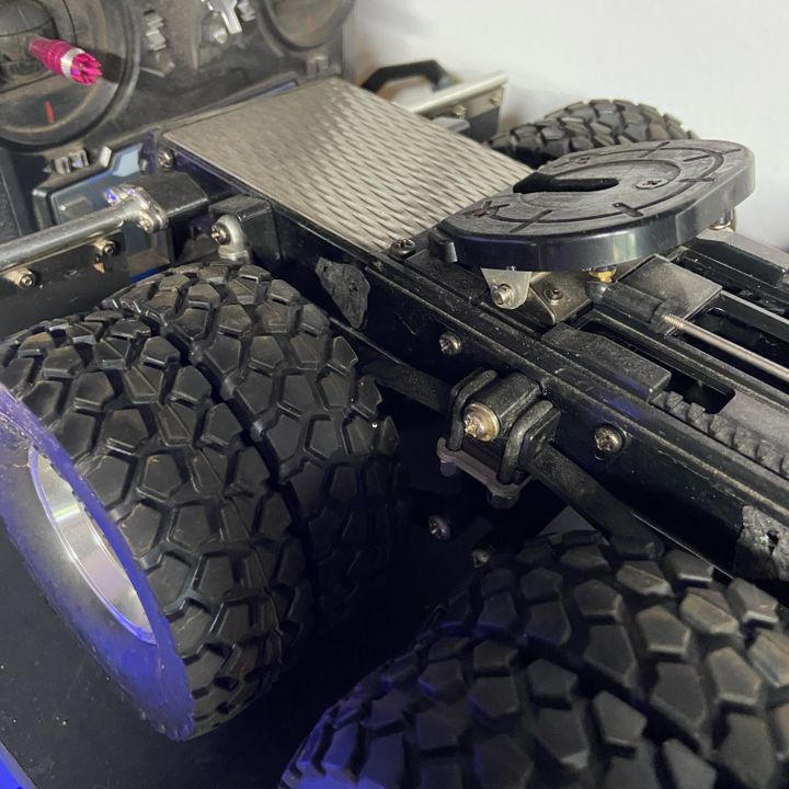 3D Print of Skeeter HD Chassis | 1/14 Scale by darryldeel