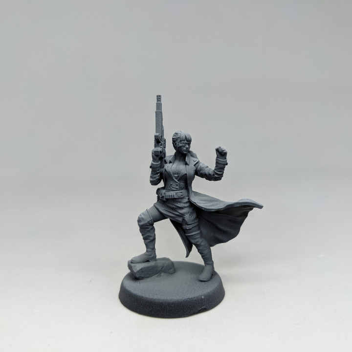 3D Printable SCI-FI Miniature Russian women soldier (Model 3) by ToyDoy ...