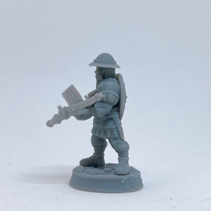 3D Printable Crossbow man by Willy Kao