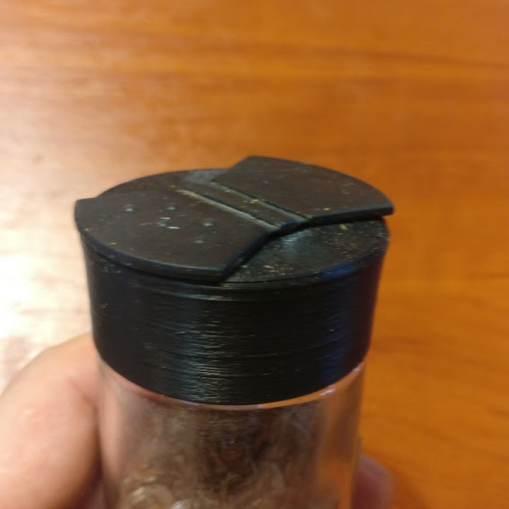 3D Printable Spice jar lid by Serg