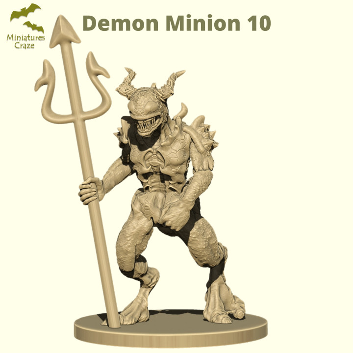 3D Printable Demon Minion by MiniaturesCraze
