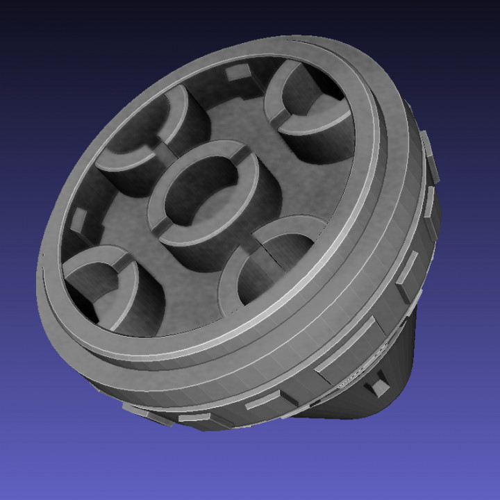 3D Printable USAF Small Command Module - Yakships by Miniature Martin