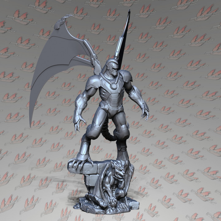 3D Printable GARGOYLE 10 by Alex