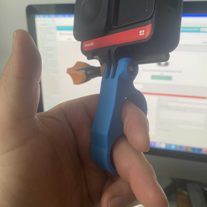 3D Printable Gopro Handmount by Siegfried Huber