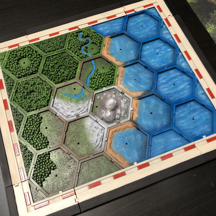 3D Printable Empires Tiles Bundle #1 by Wizard Battle Miniatures