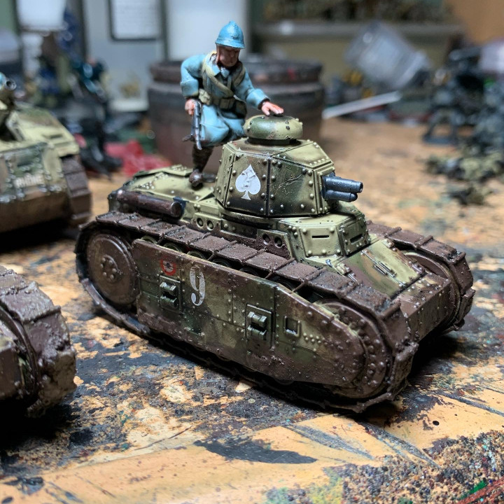 3D Print of Light Tank Leger by Shyftyindustries