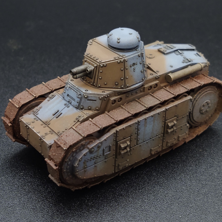 3D Print of Light Tank Leger by Kurshak