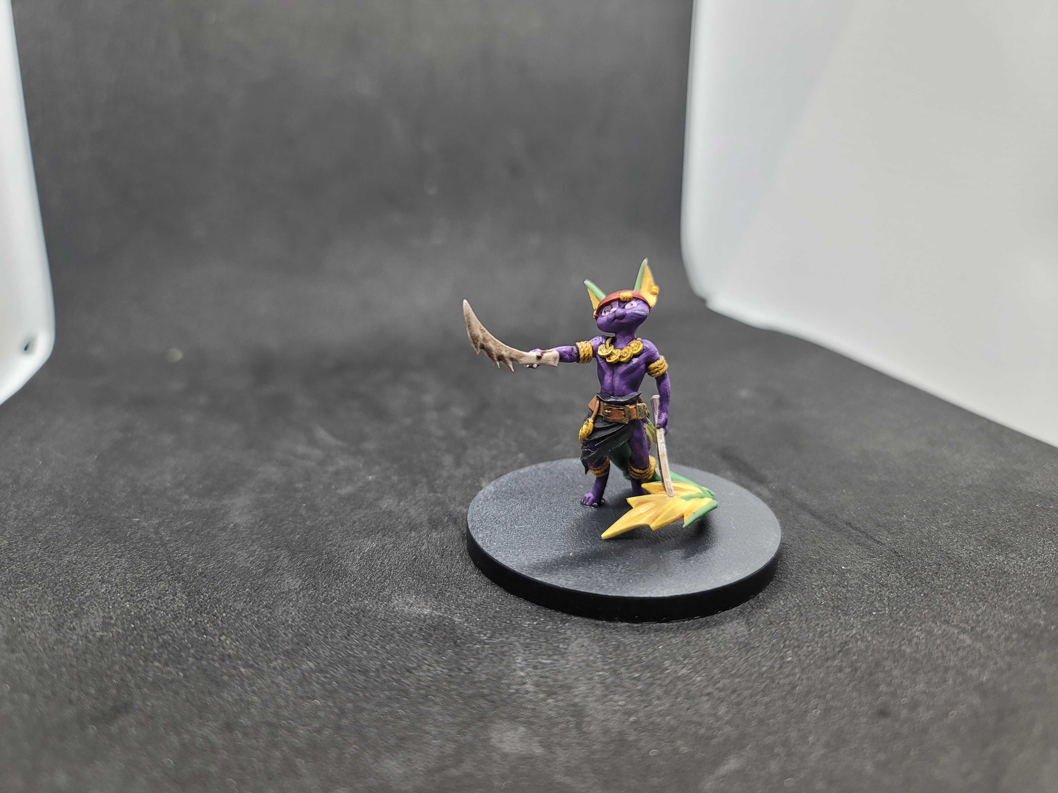 3D Printable MerCat Fighter: Male by Kawna Minis