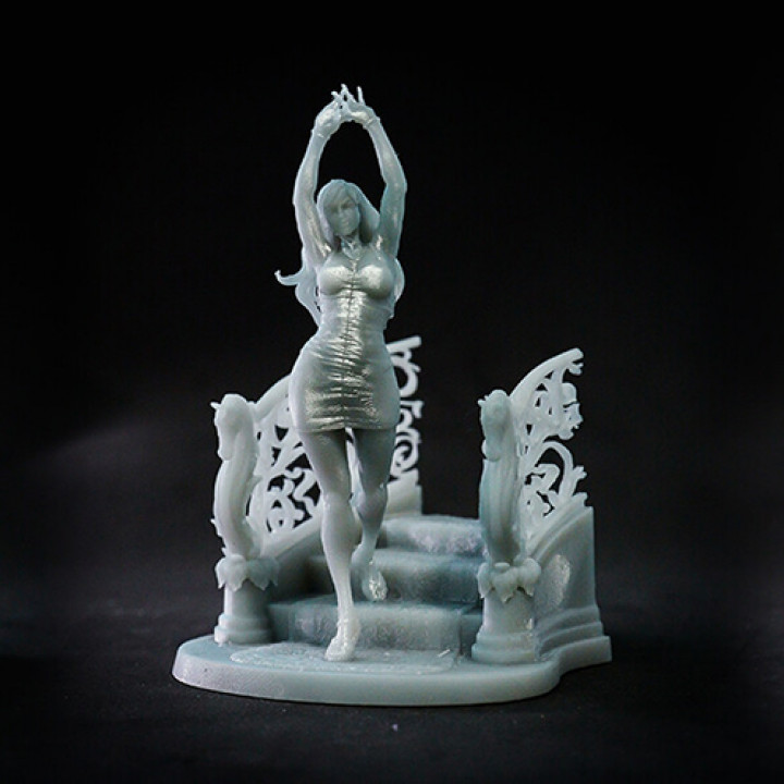 3D Printable Irene Pin Up 75mm (NSFW Ver.) Pre-Supported by Ronin Arts ...